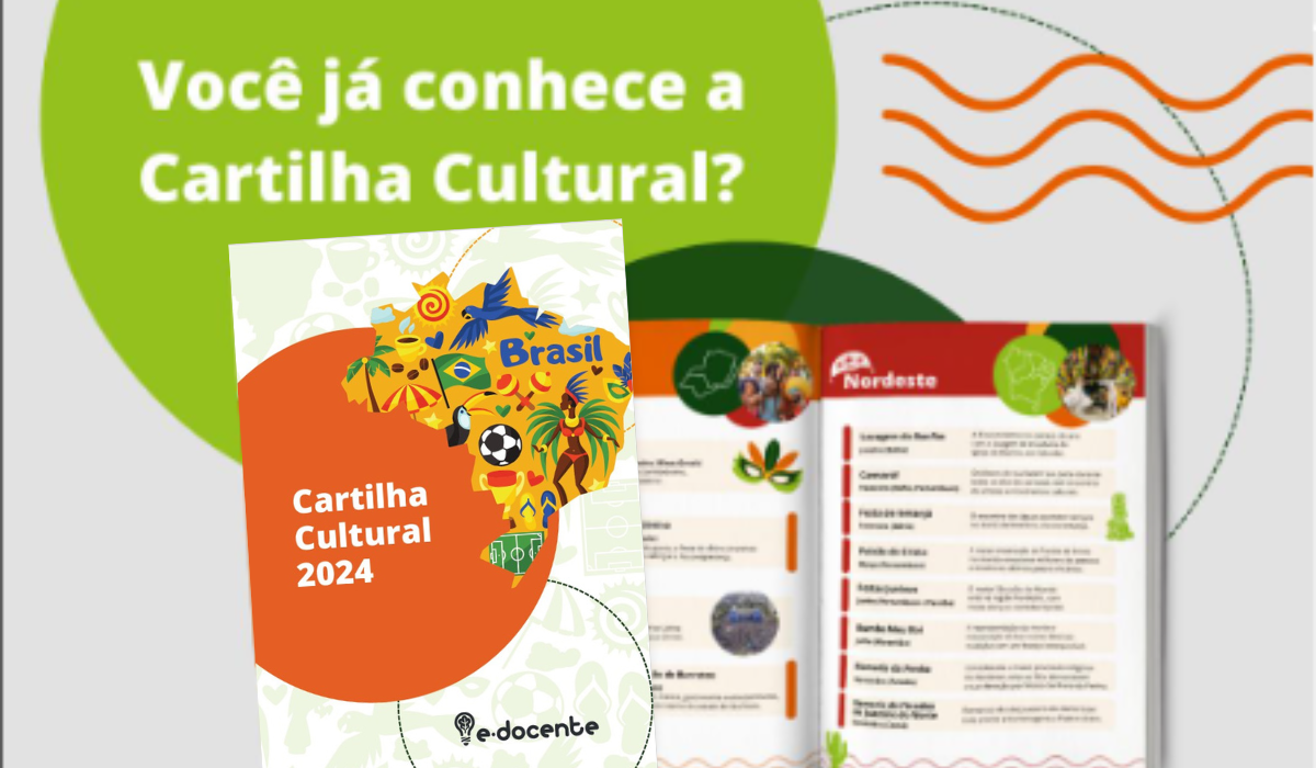 E-docente disponibiliza E-BOOK Cartilha Cultural- baixe Grátis